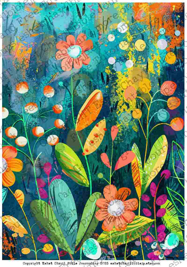 JOURNALING WITH JUANITA - BIRTHDAY CELEBRATION PRINTABLE ENGLISH – Eshet Chayil Bible Journaling